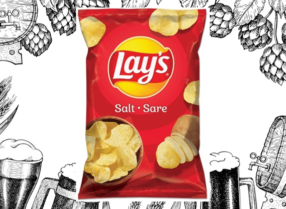 Lays с солью | Доставка из RozBeer в Кишиневе | STRAUS